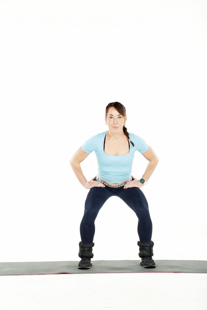 Leg workout with ankle weights: 6 moves for toned legs - Women's Fitness